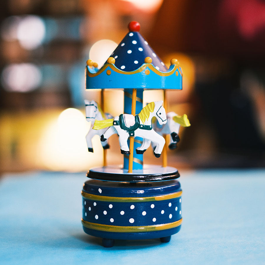 Musical Carousel - Large Blue – Butterslip